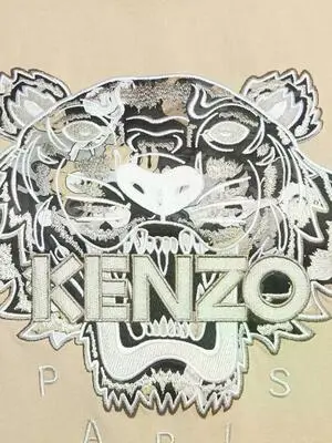 Kenzo Tiger-embroidered T-shirt