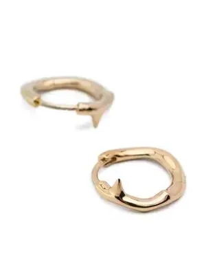 SHAUN LEANE Rose Thorn Mini Hoop Earrings