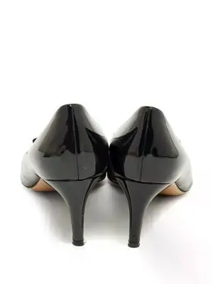 FERRAGAMO Vara Bow-detail Leather Pumps
