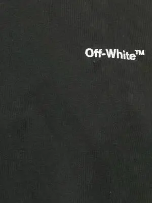 Off-White Cotton Logo-embroidered Sweatshirt