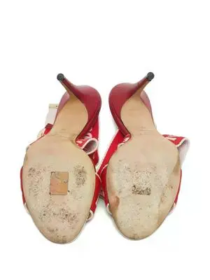 JIMMY CHOO Bailey Strappy Heeled Sandals - Red