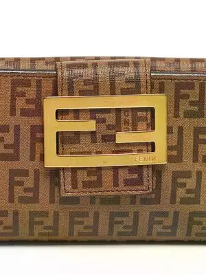 Fendi The Forever Continental Zuchinno-pattern Wallet