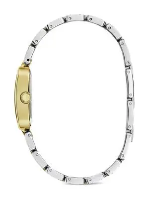 Guess Stainless Steel Crystal-encrusted Bezel Watch - Green