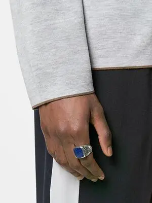 John Varvatos Engraved Signet Ring