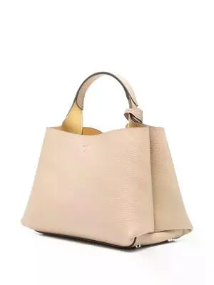 TOD'S Zip-fastening Tote Bag - Neutrals
