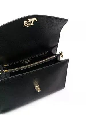 Ralph Lauren Farrah Satchel - Black