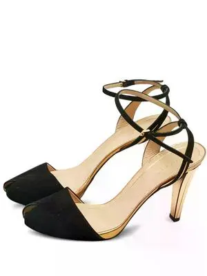 Gucci Delphine Open-toe Pumps - Black