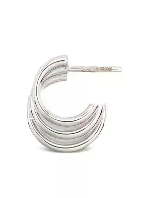 SHAUN LEANE Bound Hoop Single Earring - Silver