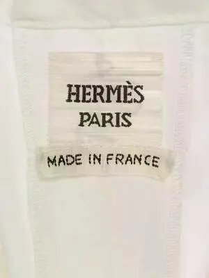 Hermès Cotton Wide Leg Trousers