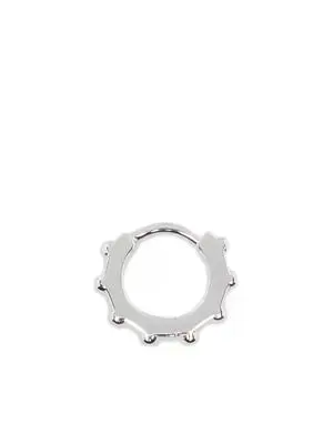 SHAUN LEANE Spur Mini Hoop Single Earring - Silver
