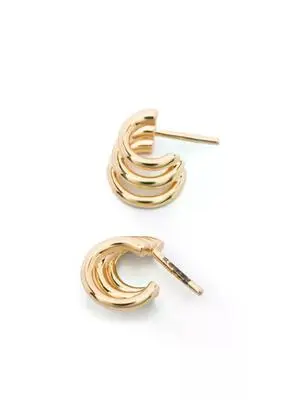 SHAUN LEANE Bound Hoop Earrings
