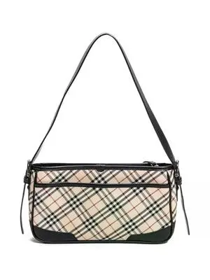 Burberry Check-pattern Shoulder Bag - Neutrals