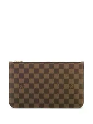 LOUIS VUITTON Checked Zip Pouch