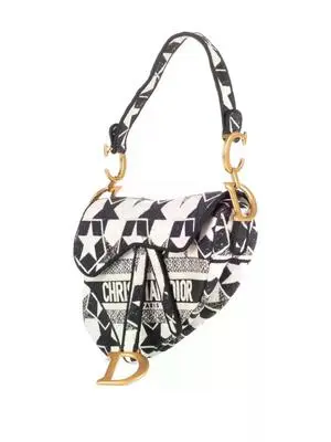 Dior Star Saddle Shoulder Bag - Blue