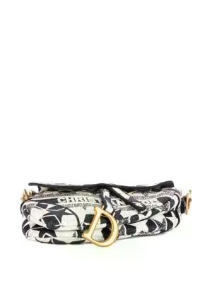 Dior Star Saddle Shoulder Bag - Blue