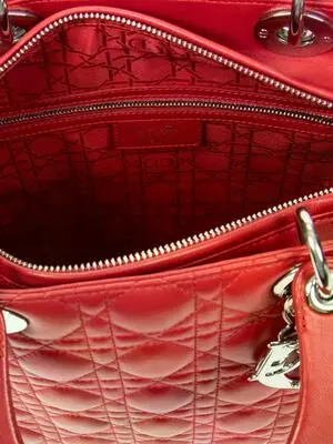 Dior Large Lady Tote Bag - Red