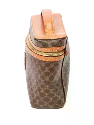 Celine Logo-plaque Top-handle Vanity Pouch