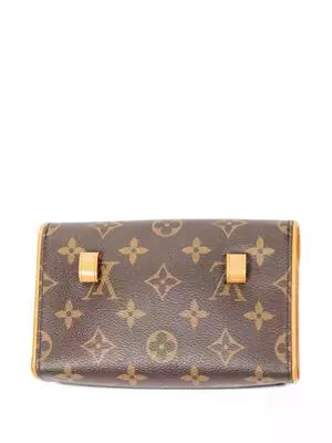 LOUIS VUITTON 1990s Monogram Canvas Flap Bag
