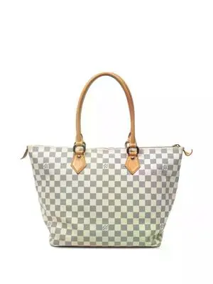LOUIS VUITTON Damier Azur Tote Bag