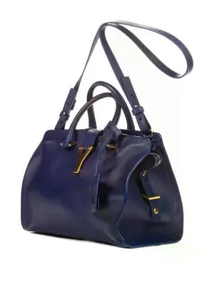 Saint Laurent Chyc Top-handle Tote Bag - Blue