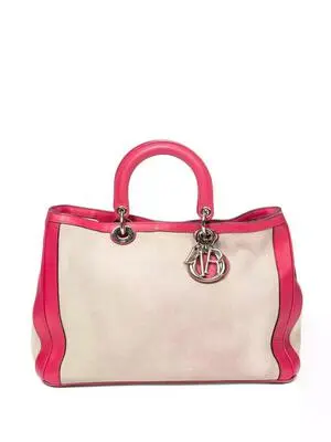 Dior Logo-charm Tote - Neutrals