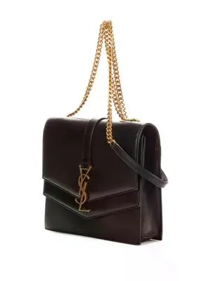 Saint Laurent Leather Logo Flap Bag