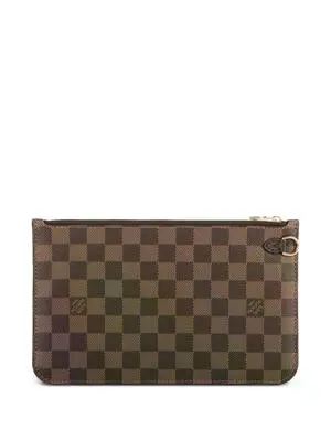 LOUIS VUITTON Damier Ebène Zip Pouch
