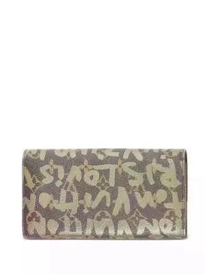 LOUIS VUITTON Monogram Graffiti Wallet Pouch