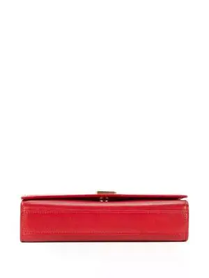 Saint Laurent Logo-plaque Chain-strap Shoulder Bag - Red