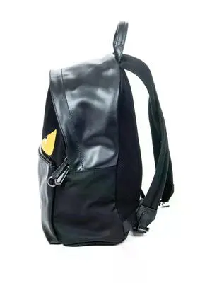 Fendi Leather Backpack With Eye Detail