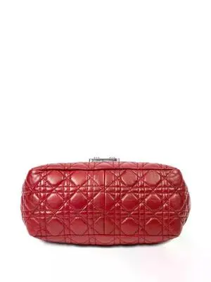 Dior Cannage Shoulder Bag - Red