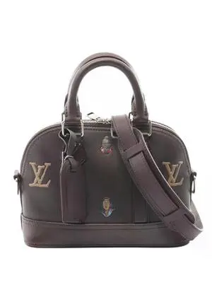 LOUIS VUITTON 2021-2025 Henry Taylor Calfskin Alma 25 Satchel - Brown
