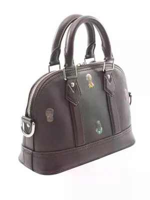 LOUIS VUITTON 2021-2025 Henry Taylor Calfskin Alma 25 Satchel - Brown