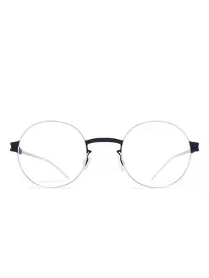 Mykita Lova Round-frame Glasses - Silver