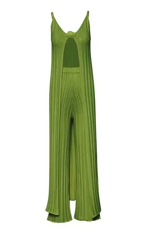 BAOBAB Clarissa Shell-Detailed Top Green