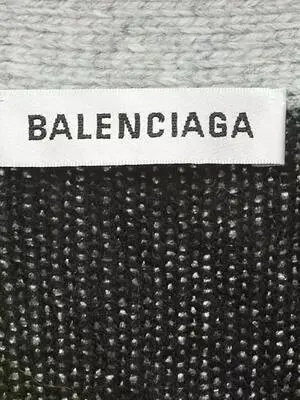 Balenciaga Logo-pattern Cardigan
