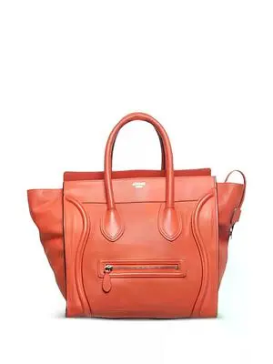 Celine Mini Luggage Leather Tote Bag