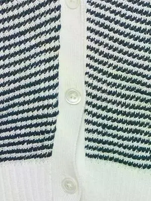 Theory Striped Cardigan