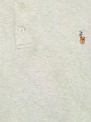 Polo Ralph Lauren Cotton Logo-detail Polo Shirt - Grey