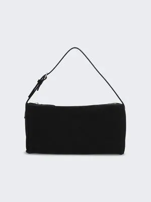THE ROW 90's Nubuck Top Handle Bag - Black