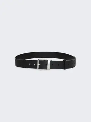 MAISON MARGIELA Leather Belt - Black