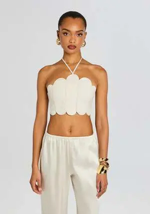 Azulu Lena Top - Ivory
