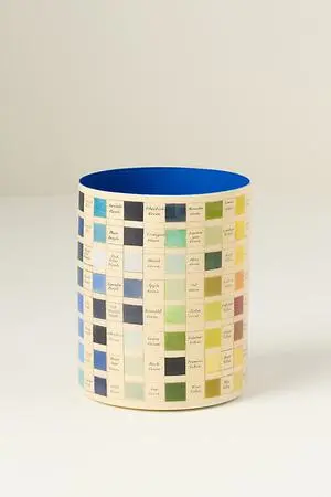 ROOMYTOWN Enamel Pen Pot - Colors