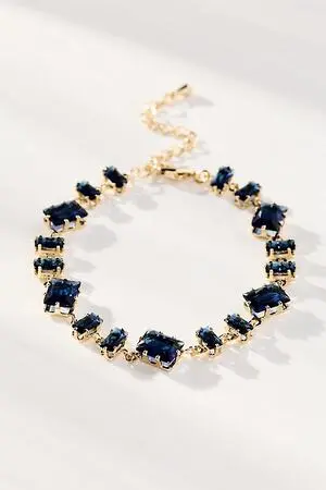Anthropologie Mixed Stone Bracelet - Sapphire
