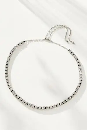 Loren Hope Manon Slider Necklace - Black