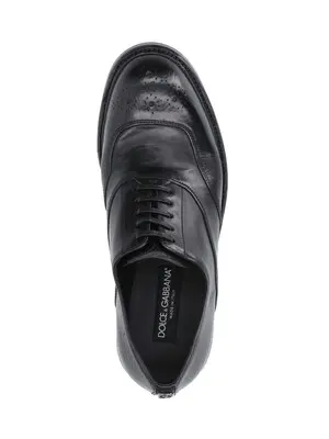 Dolce & Gabbana Marsala Derby Shoes