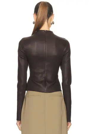 SRG Ethan Lamb Leather Top