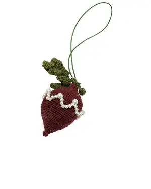GOHAR WORLD Crochet Bag Charm - Beet