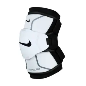 Nike Vapor Select 2.0 Lacrosse Arm Pads - White