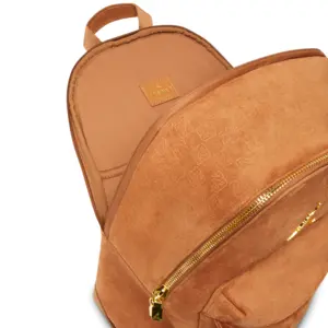 JORDAN Monogram Suede Backpack